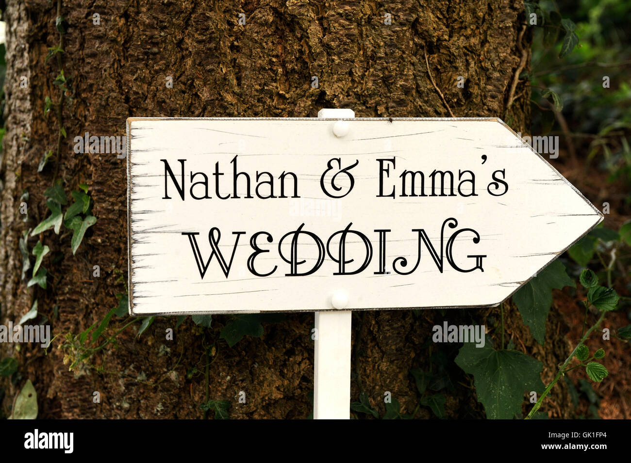 Reception direction sign hi-res stock photography and images - Alamy