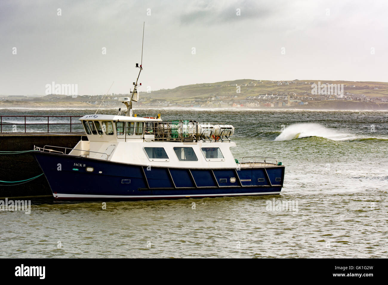 Stormy seas boat hi-res stock photography and images - Alamy