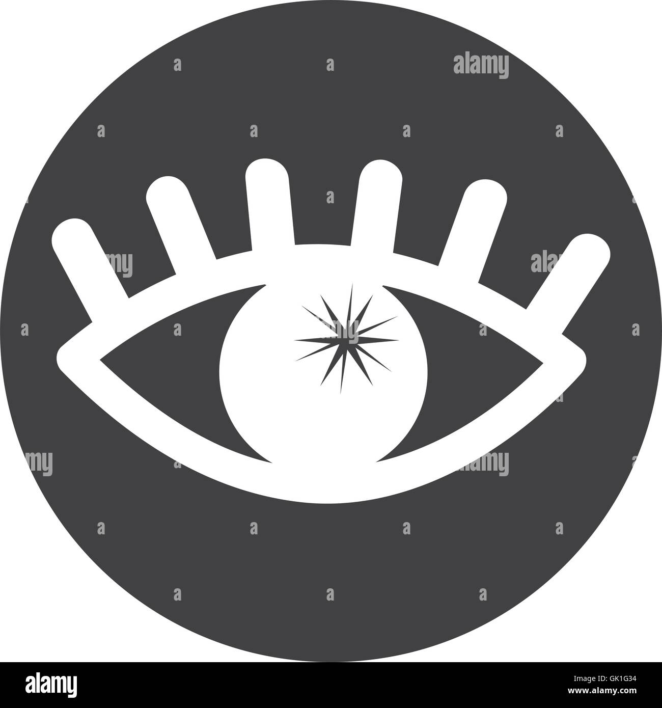 eye human isolated icon Stock Vector Image & Art - Alamy
