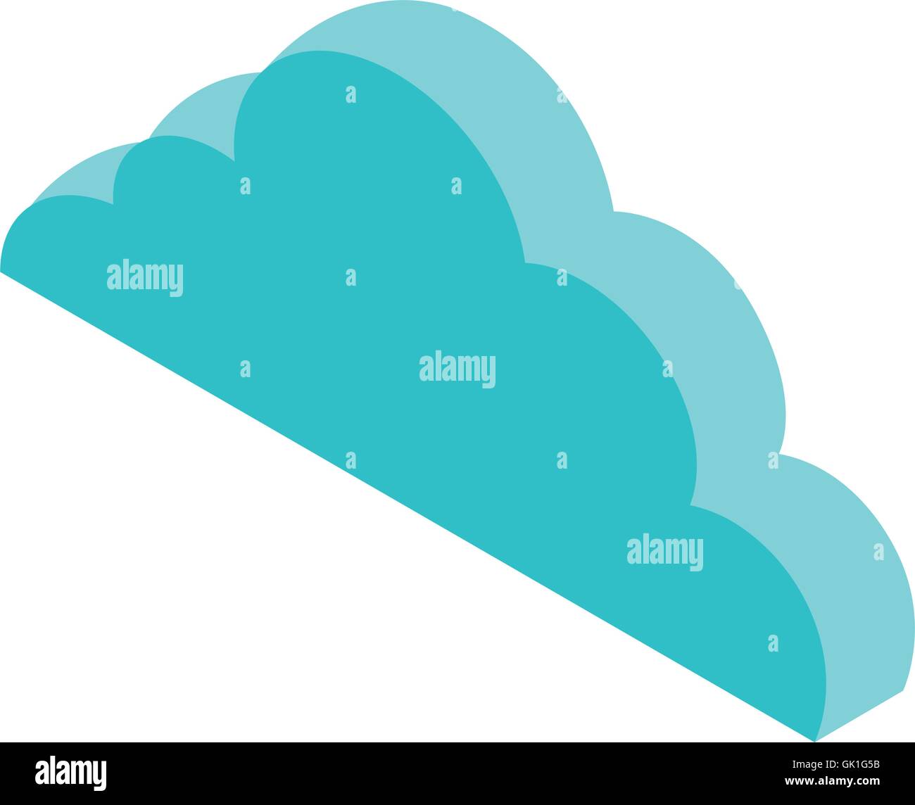 cloud computing silhouette icon Stock Vector Image & Art - Alamy