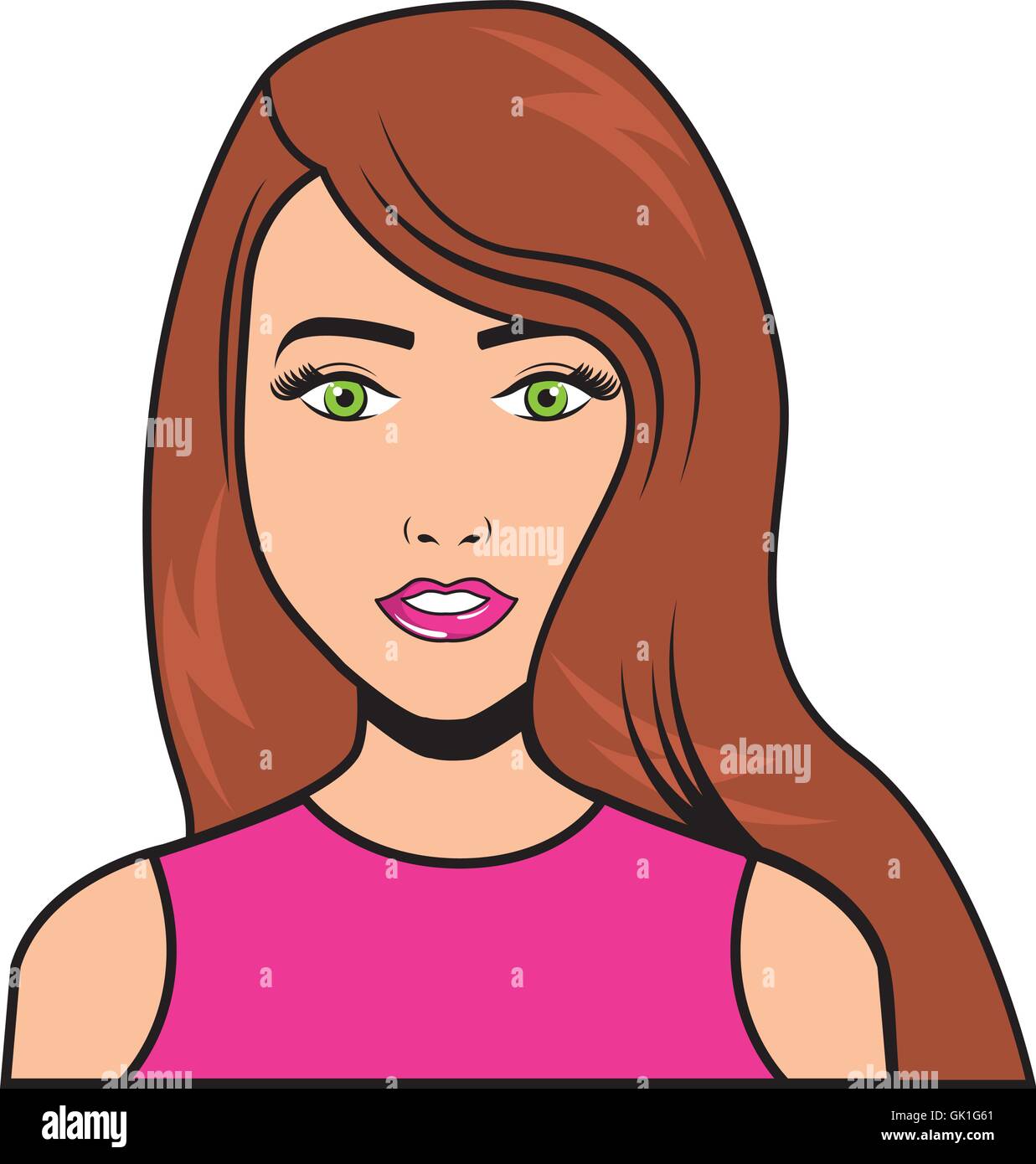 woman female comic pop art Stock Vector Image & Art - Alamy