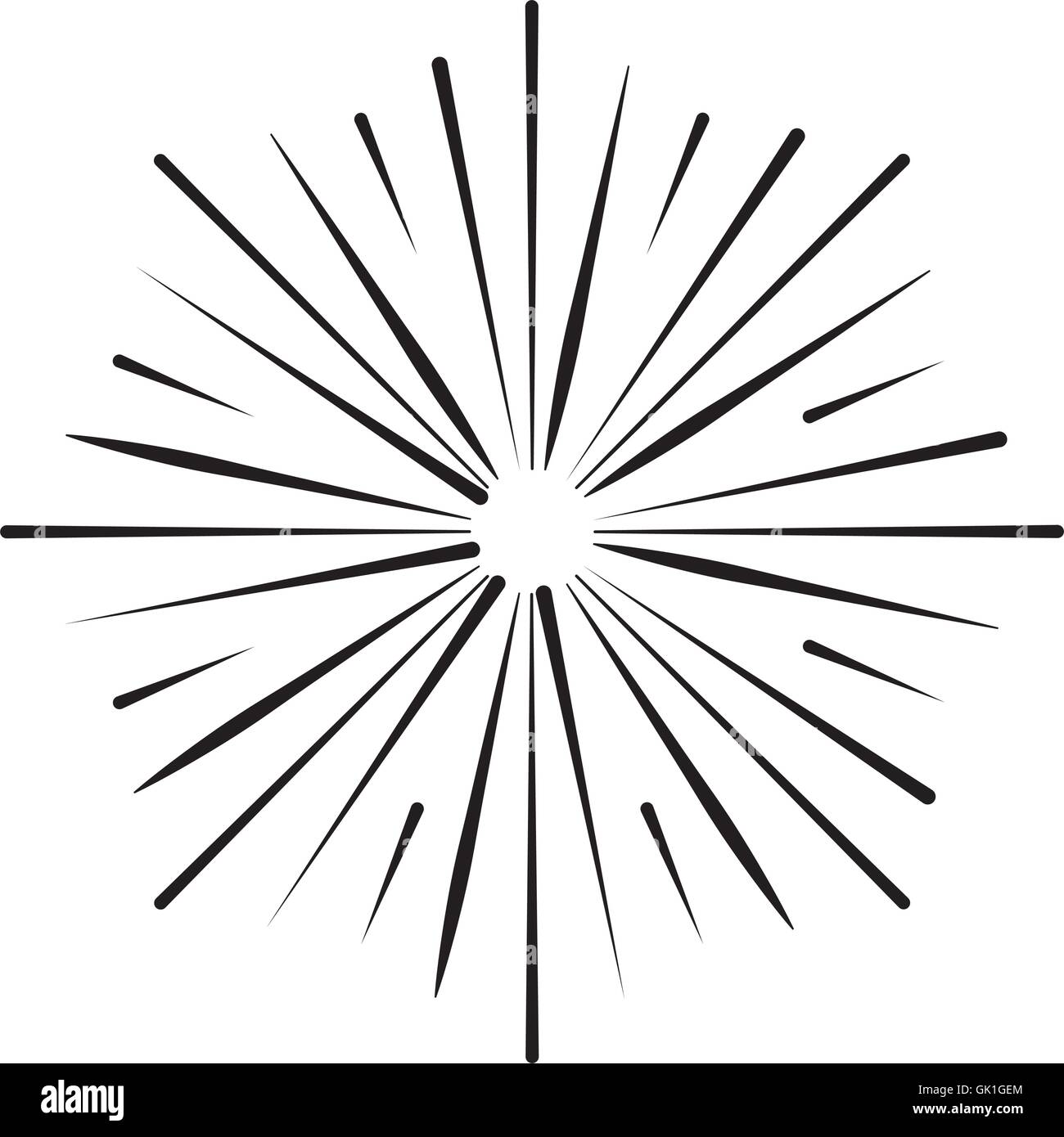 burst frame isolated background Stock Vector Image & Art - Alamy