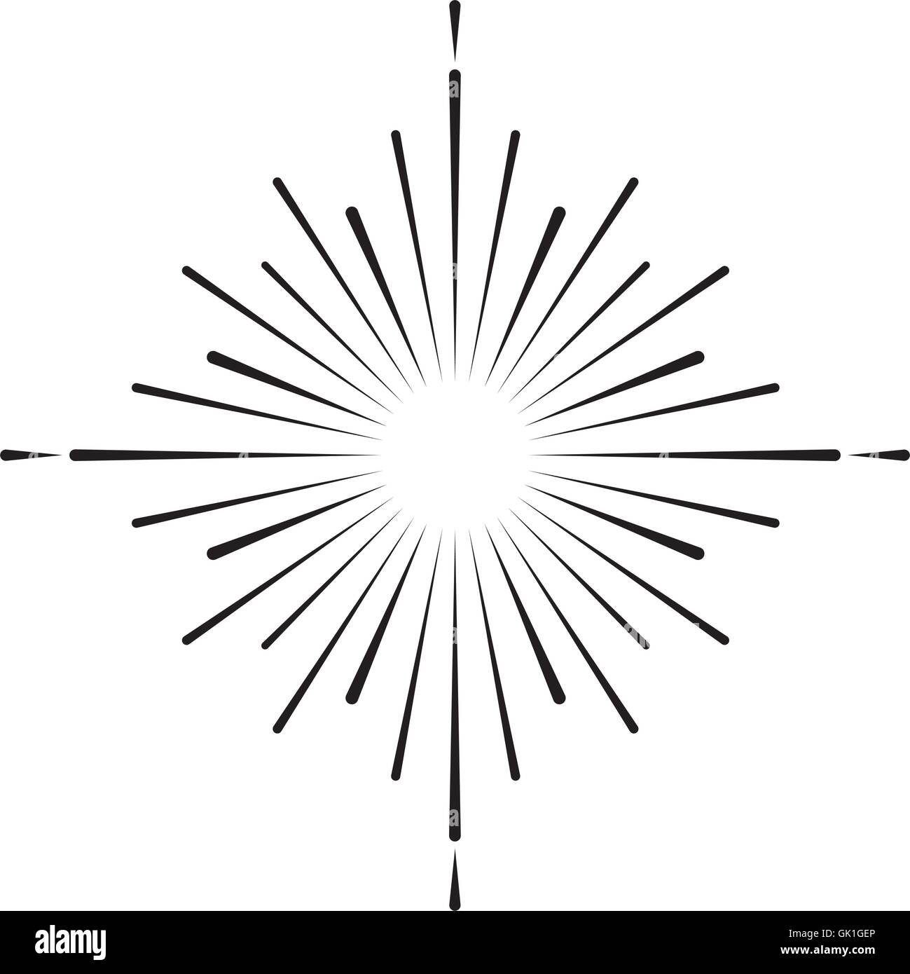 burst frame isolated background Stock Vector Image & Art - Alamy