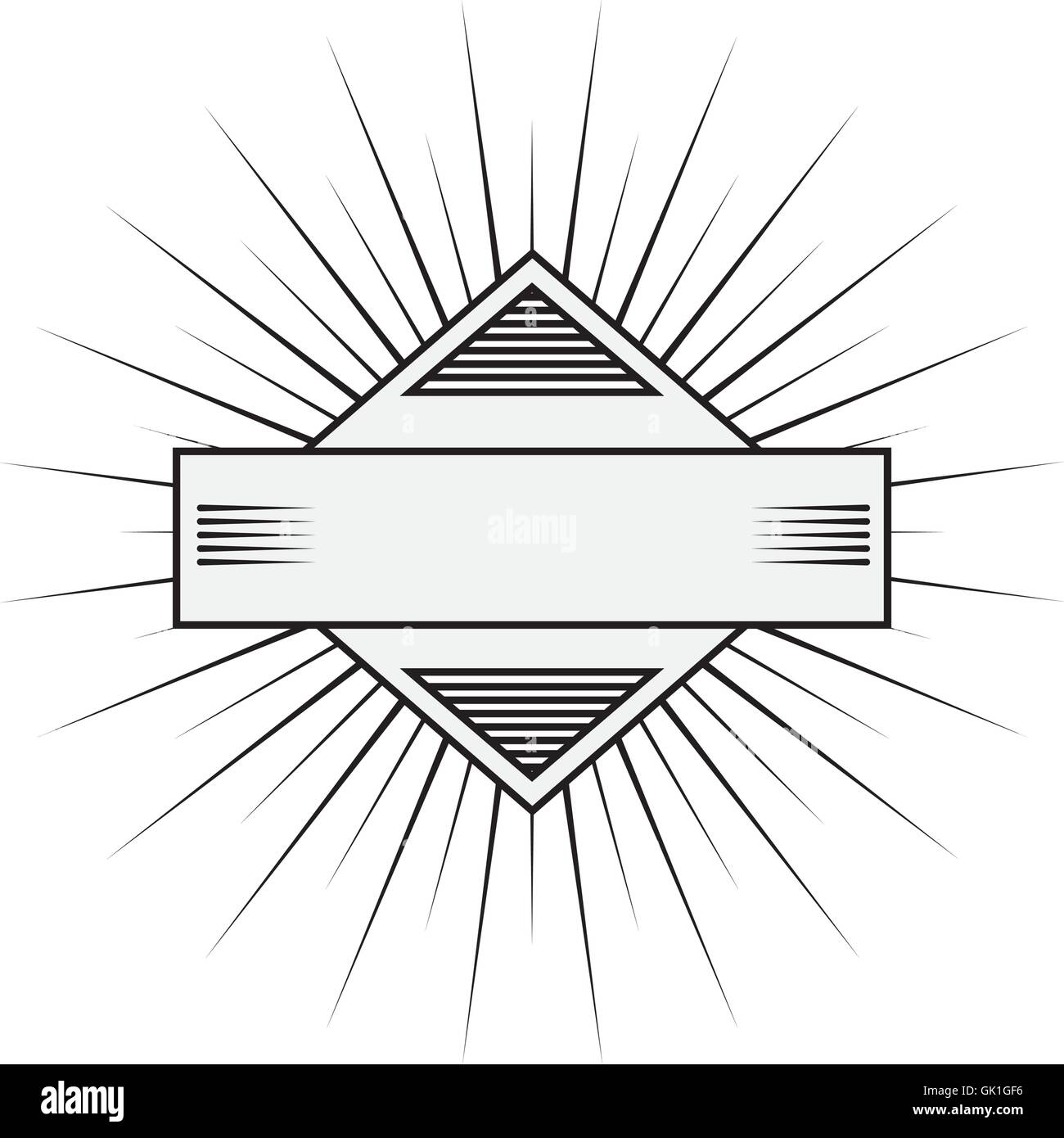 burst frame isolated background Stock Vector Image & Art - Alamy