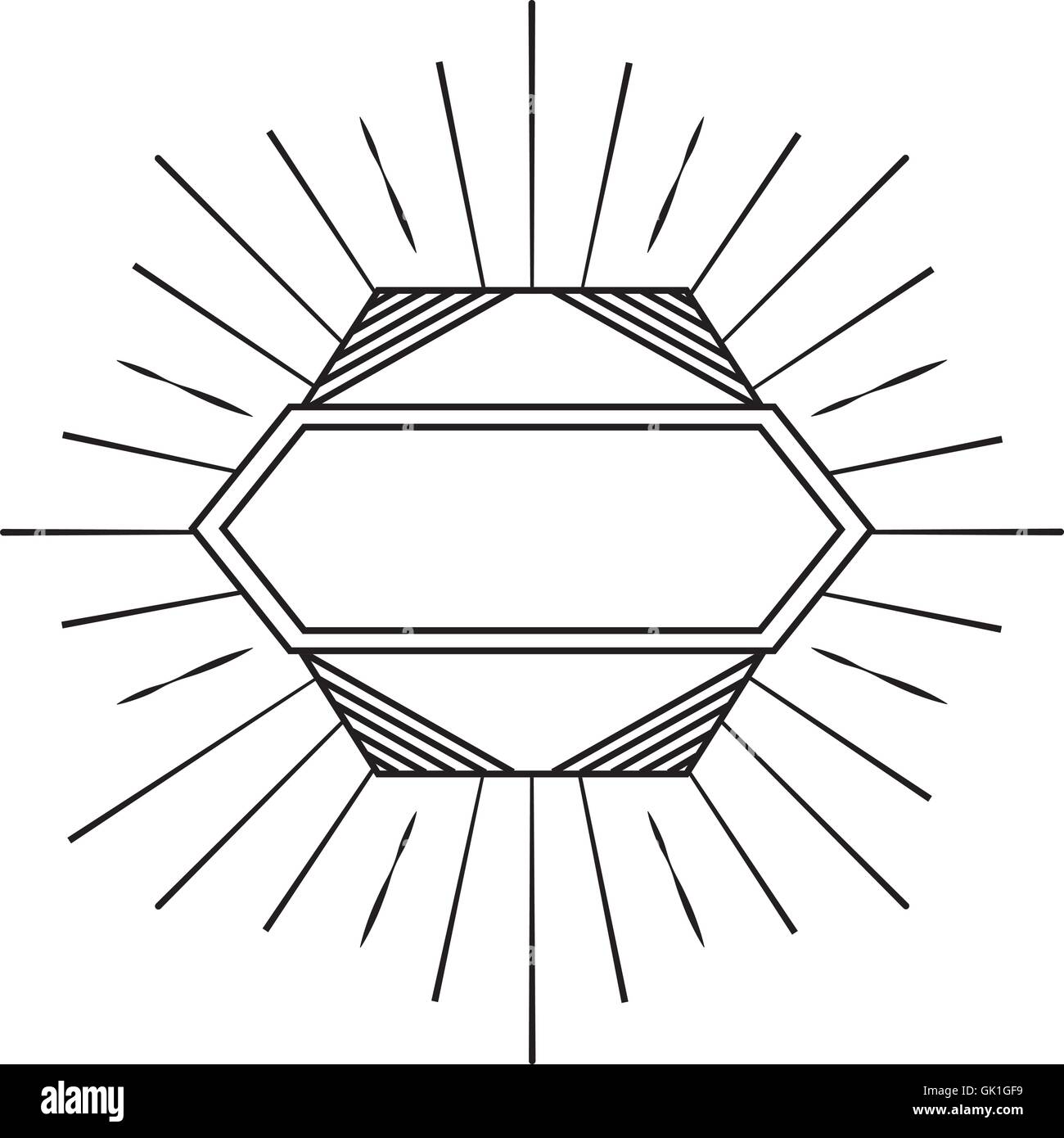 burst frame isolated background Stock Vector Image & Art - Alamy