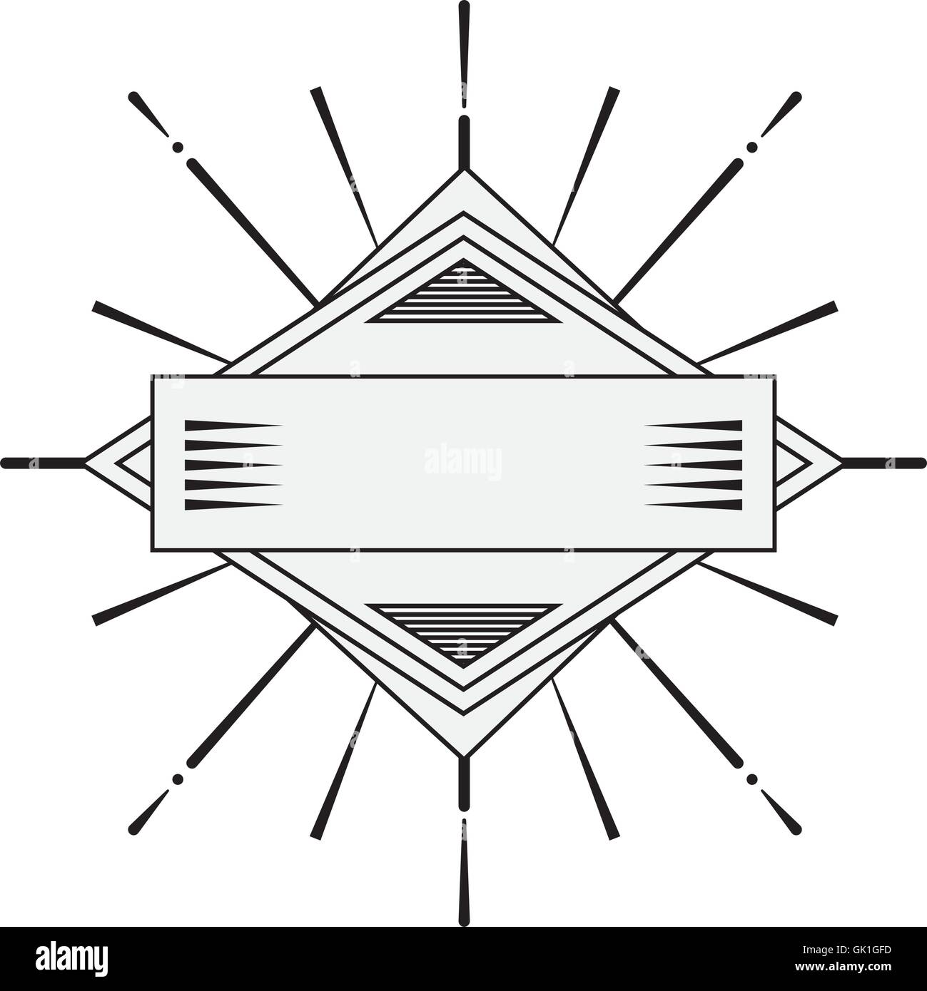 burst frame isolated background Stock Vector Image & Art - Alamy