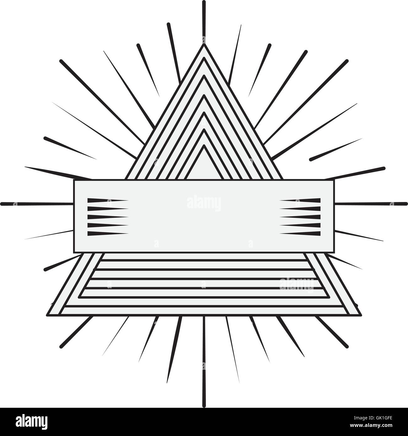 burst frame isolated background Stock Vector Image & Art - Alamy