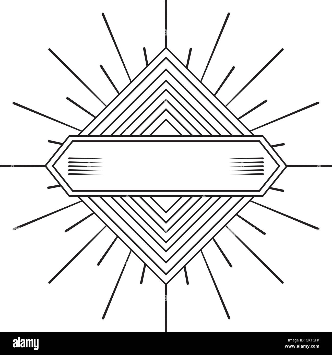 burst frame isolated background Stock Vector Image & Art - Alamy