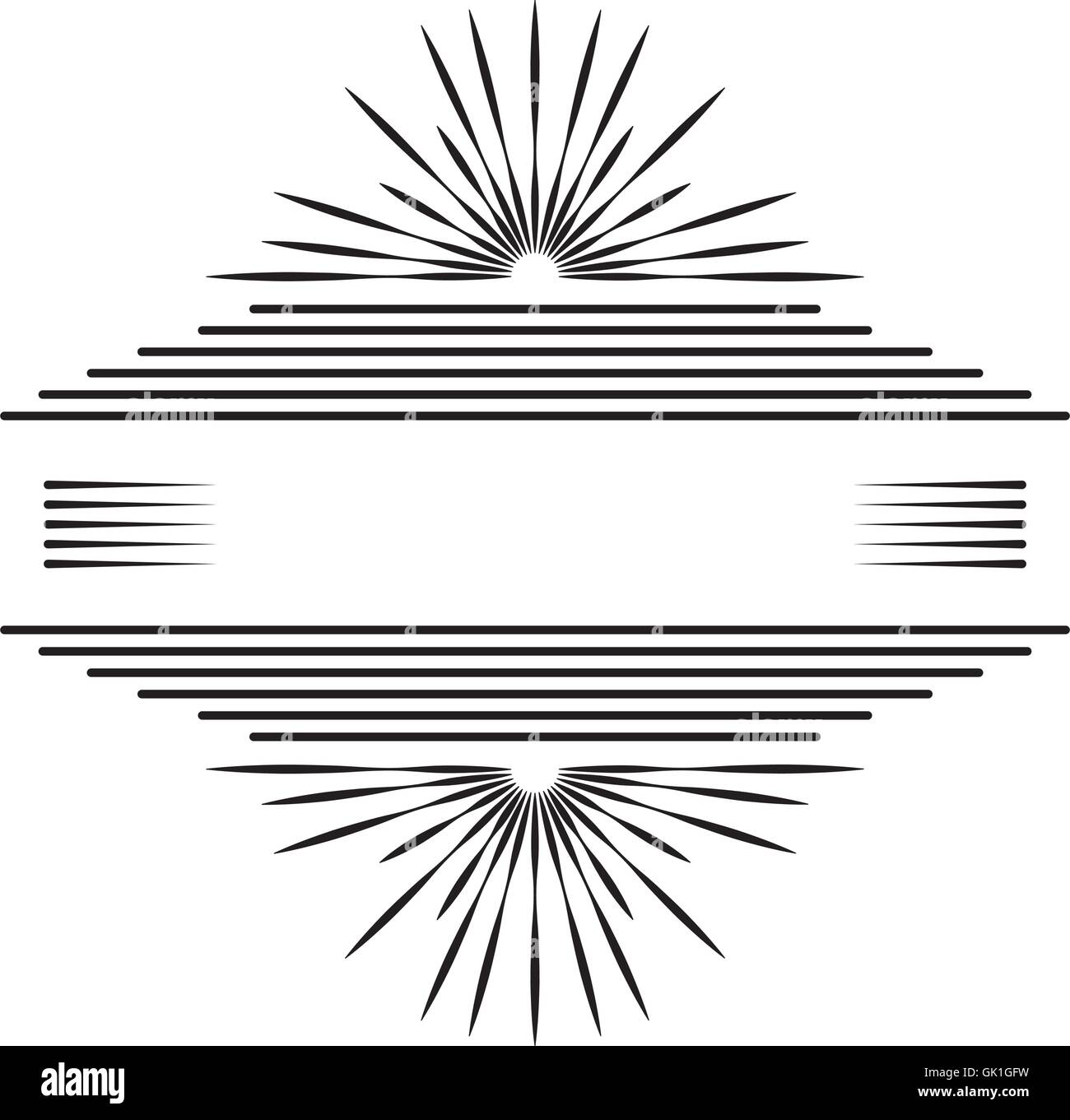 burst frame isolated background Stock Vector Image & Art - Alamy