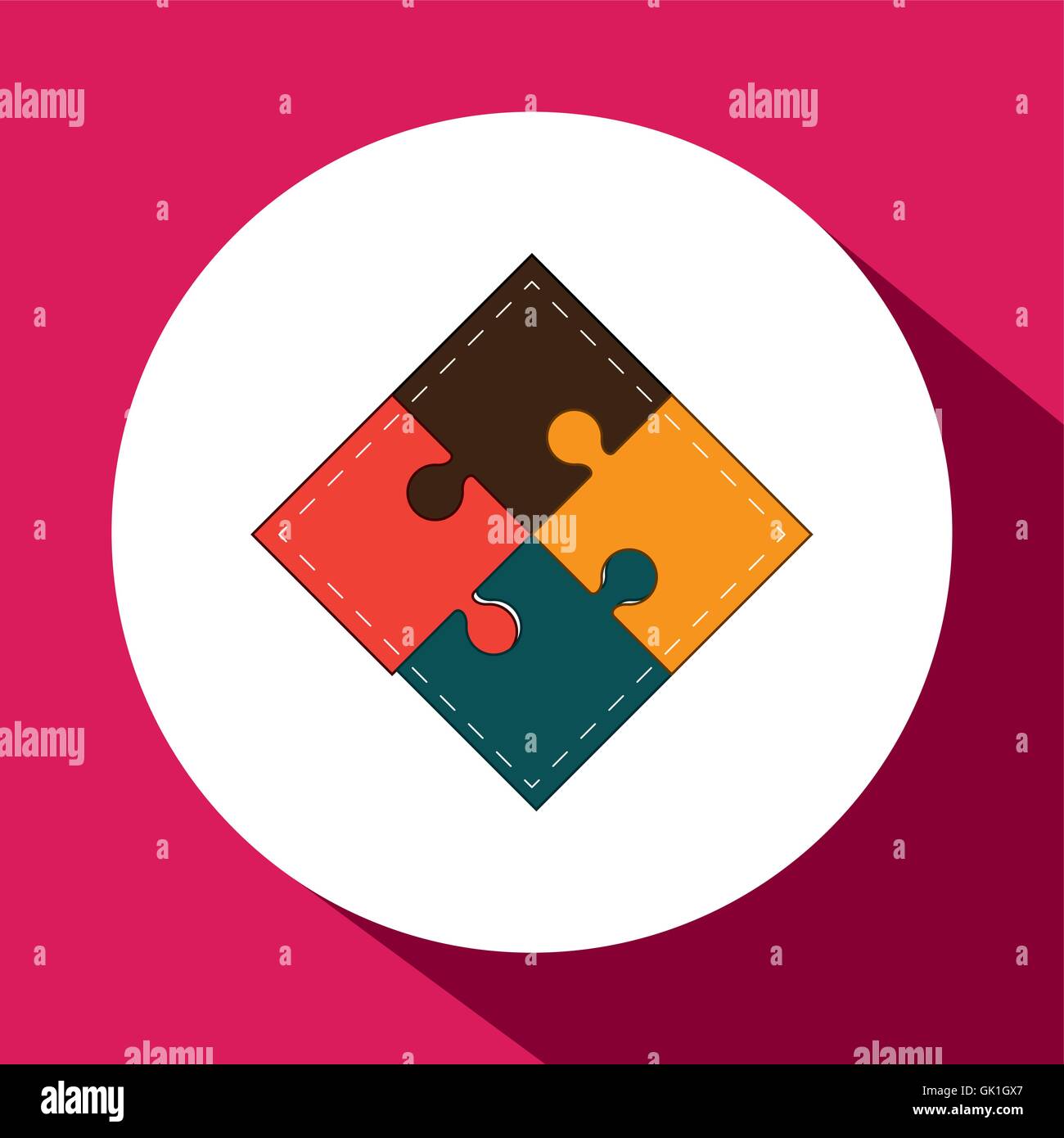 Puzzle icon design Stock Vector Image & Art - Alamy