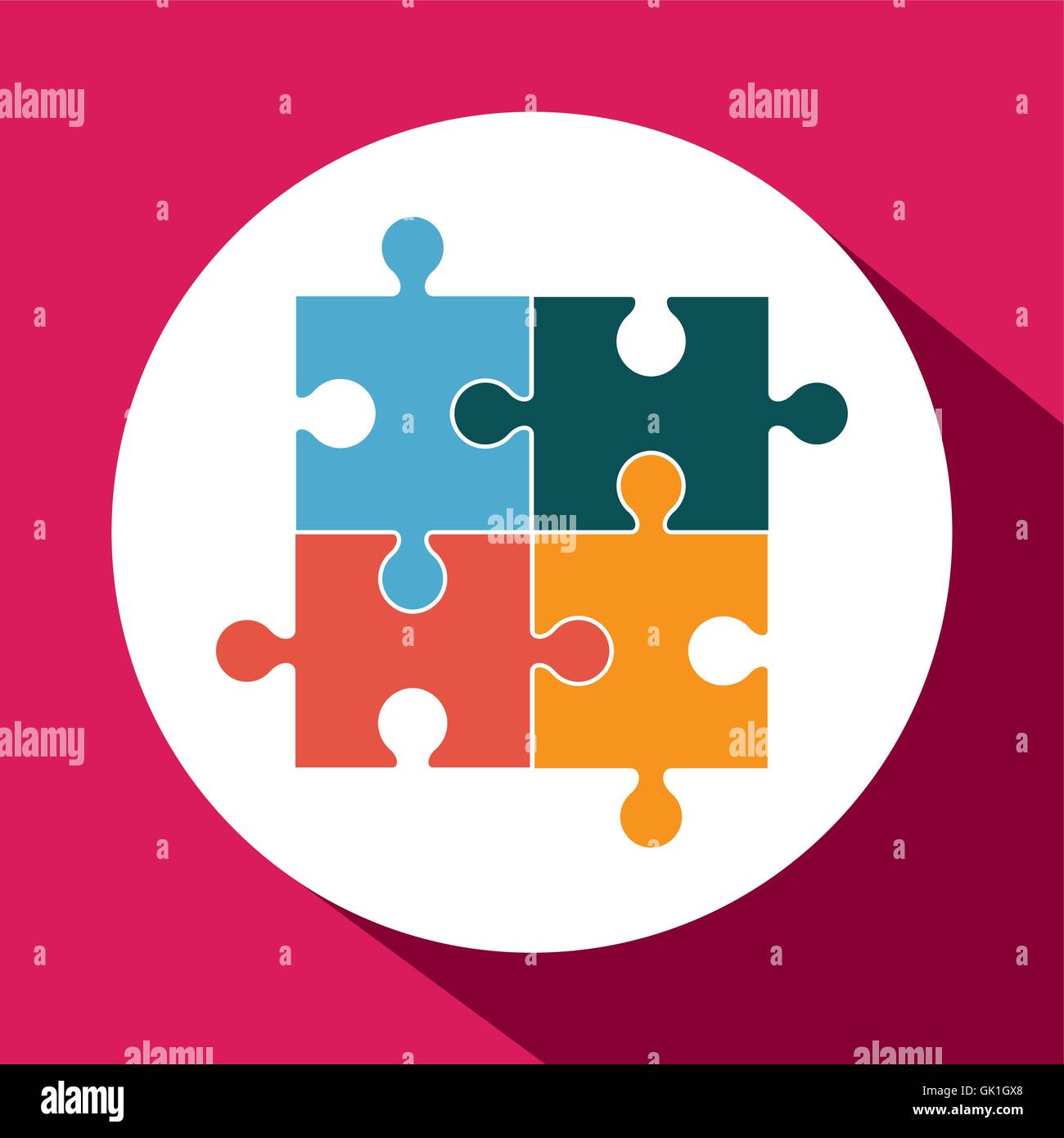 Puzzle icon design Stock Vector Image & Art - Alamy