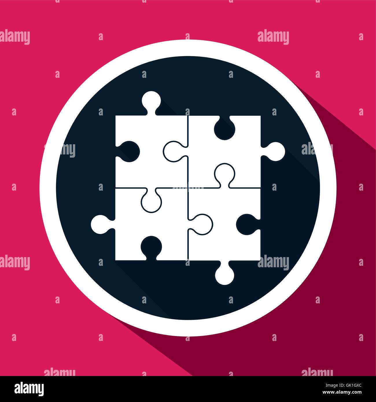 Puzzle icon design Stock Vector Image & Art - Alamy