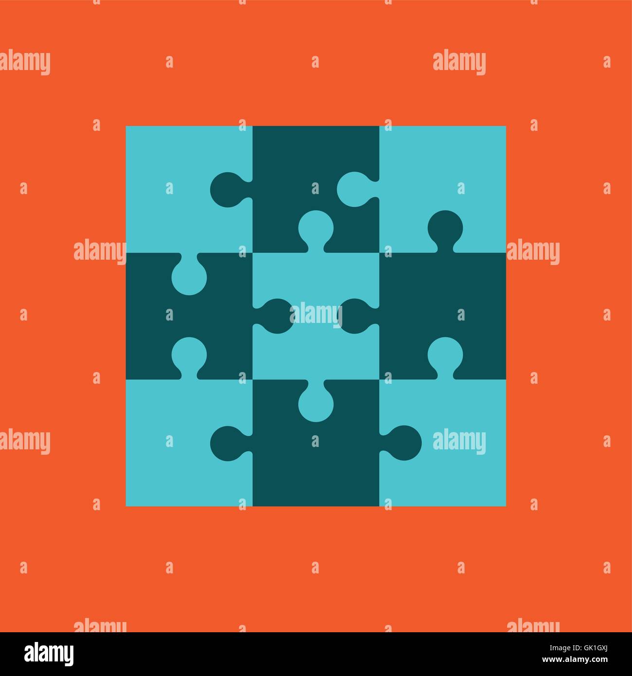 Puzzle icon design Stock Vector Image & Art - Alamy