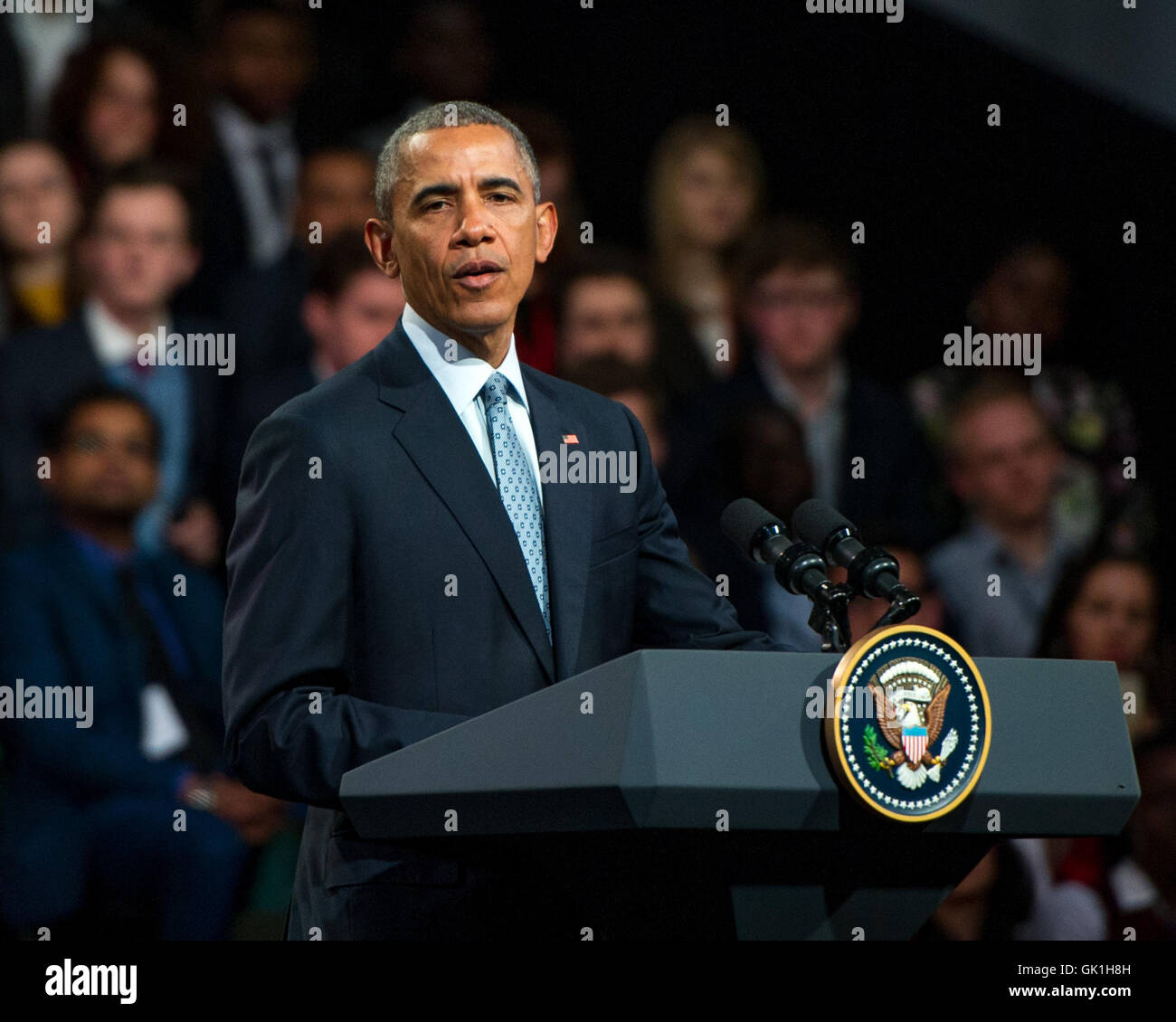 US President Barack Obama Q&A at London's Lindley Hall. Featuring ...