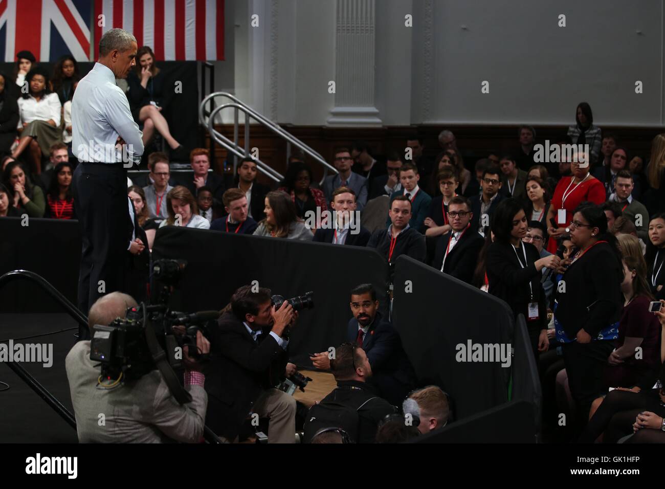 U.S. President Barack Obama attends event at The Royal Horticultural ...