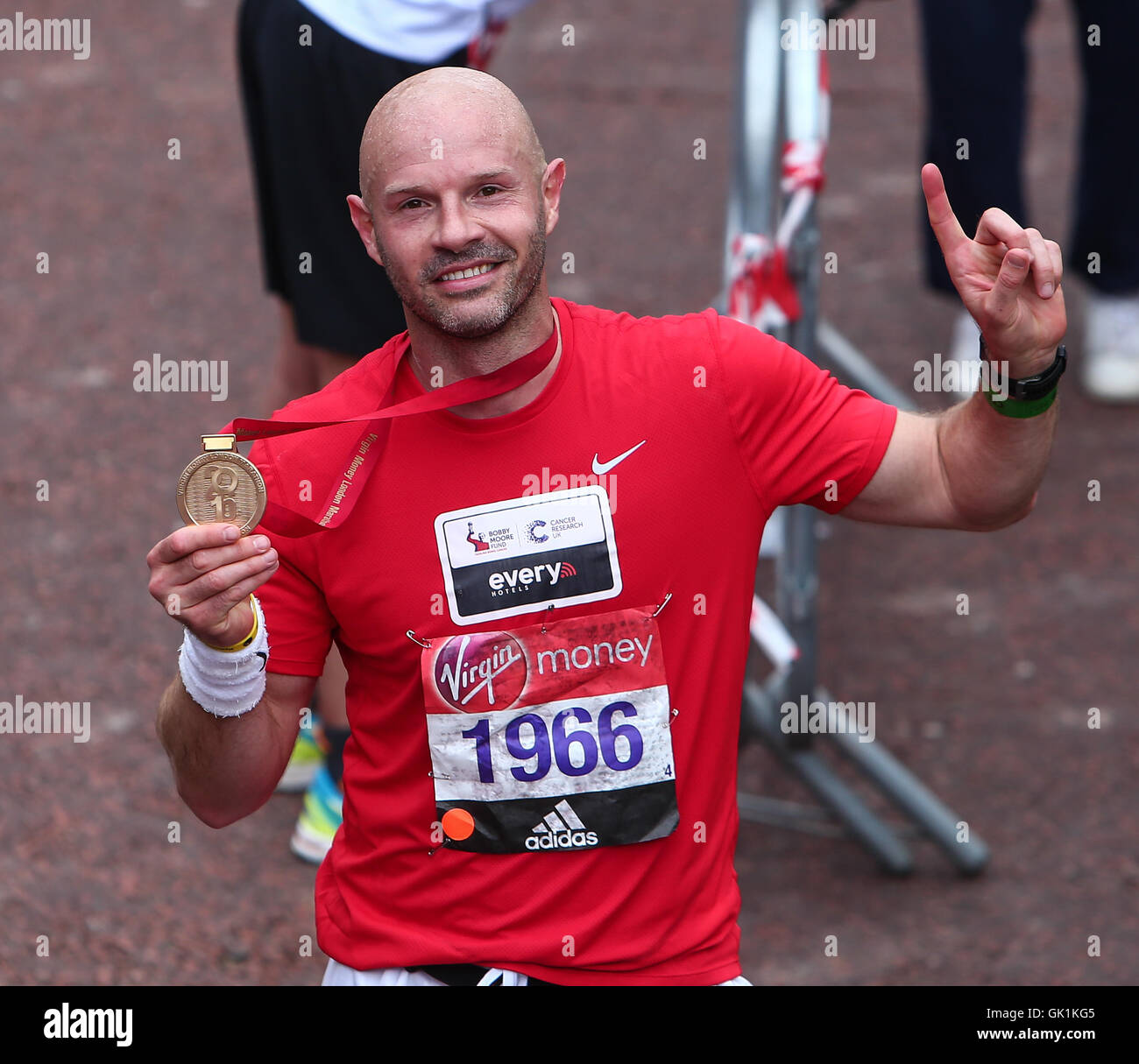 Celebrity runners in 2016 Virgin Money London Marathon Featuring: Danny ...