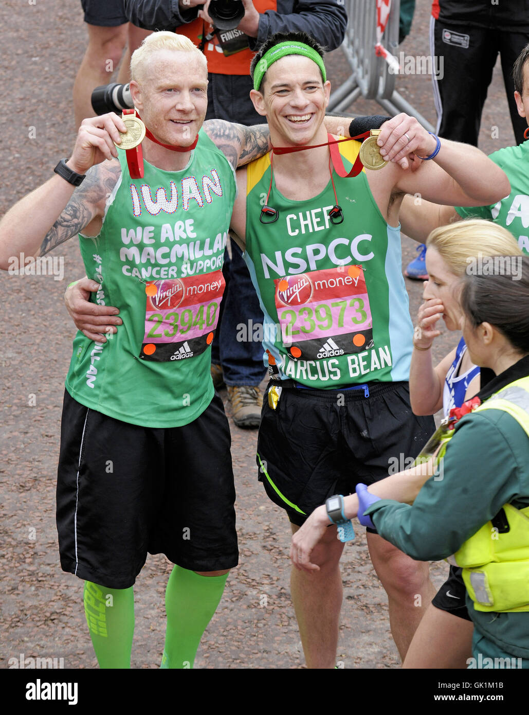 Celebrity runners in 2016 Virgin Money London Marathon Featuring ...