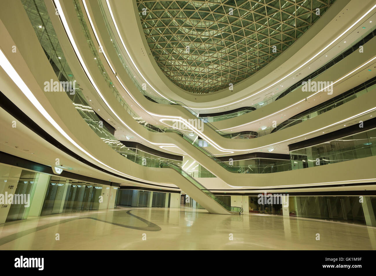 Second Ring Road, Chaoyang District, Beijing Galaxy SOHO Stock Photo ...