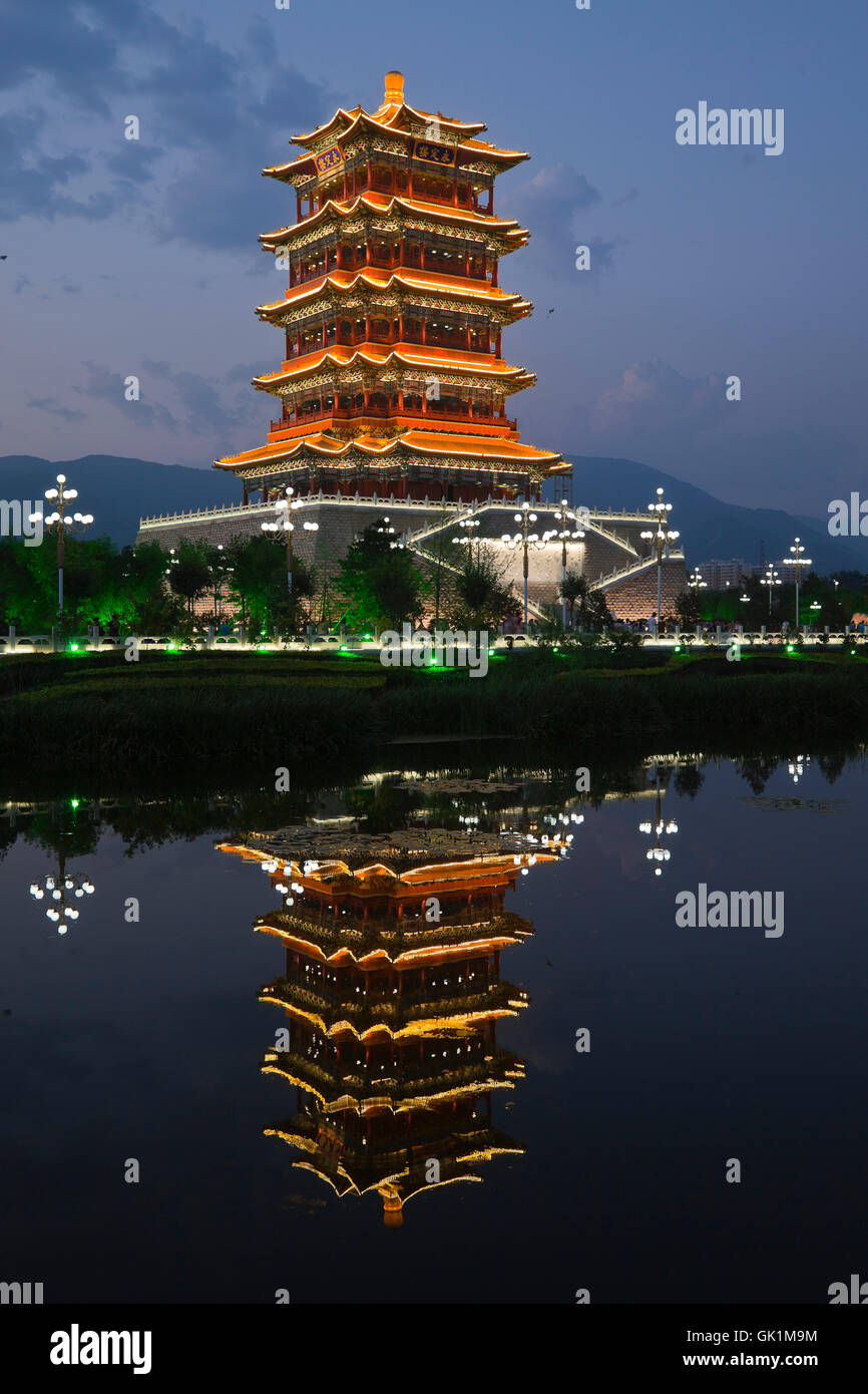 Beijing Mentougou Yongding House Resorts Stock Photo - Alamy