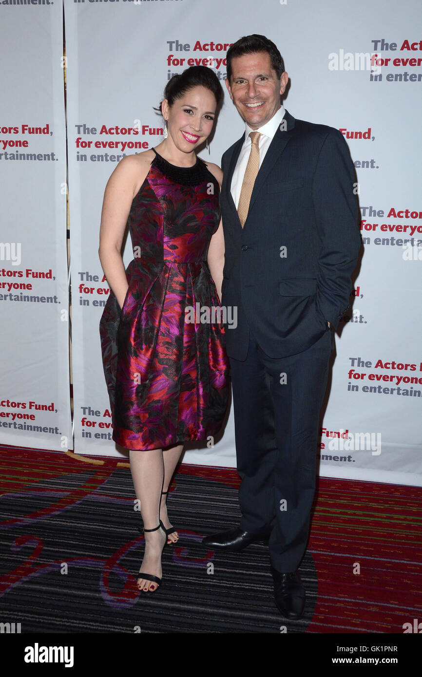 The Actors Fund 2016 Gala - Red Carpet Arrivals Featuring: Andrea Burns ...