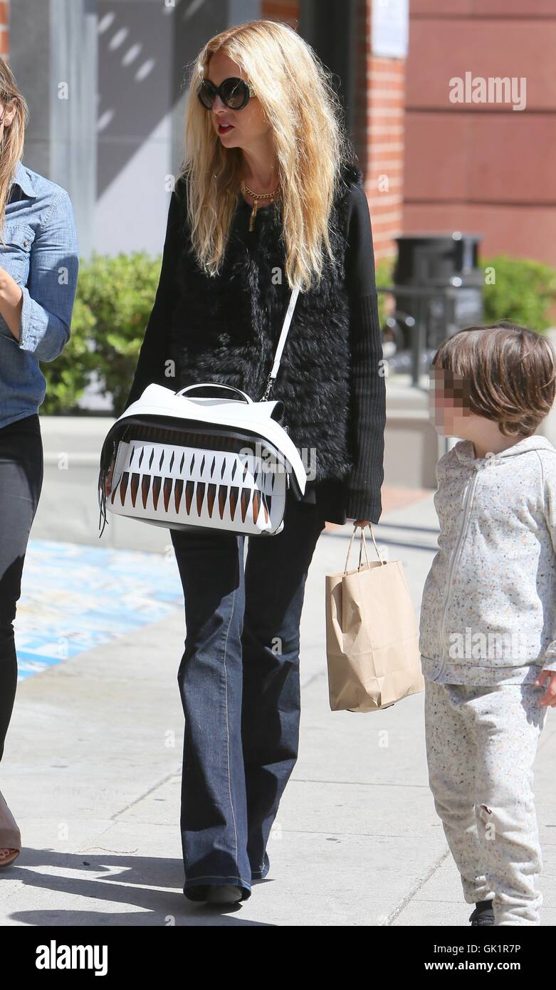 Rachel Zoe takes her son Skyler to Go Greek Yoghurt in Beverly Hills ...