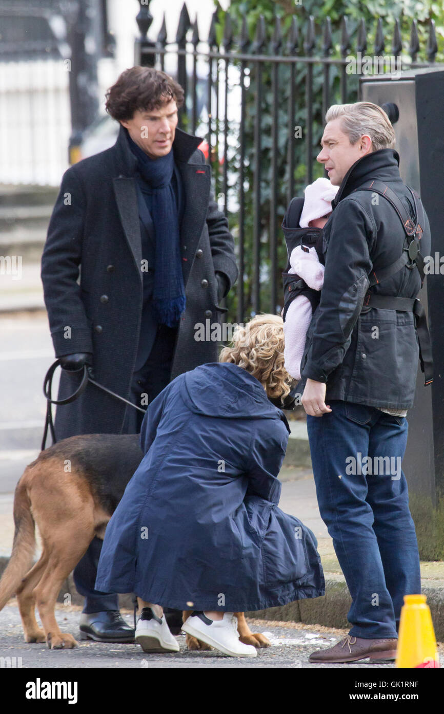 Amanda Abbington And Benedict Cumberbatch