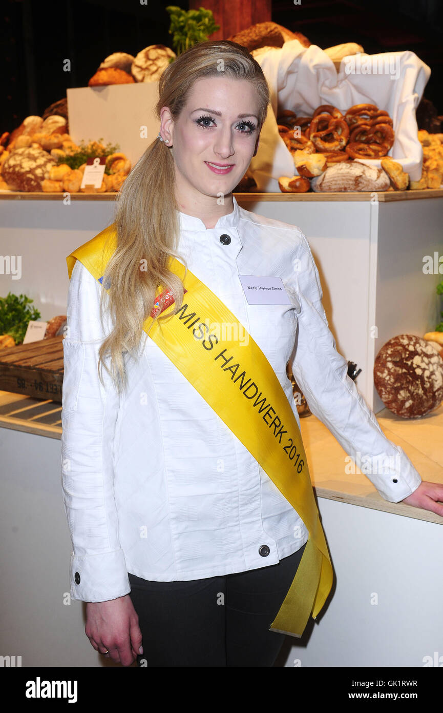 Gala 'Tag des deutschen Brotes' at E-werk Featuring: Miss Handwerk ...
