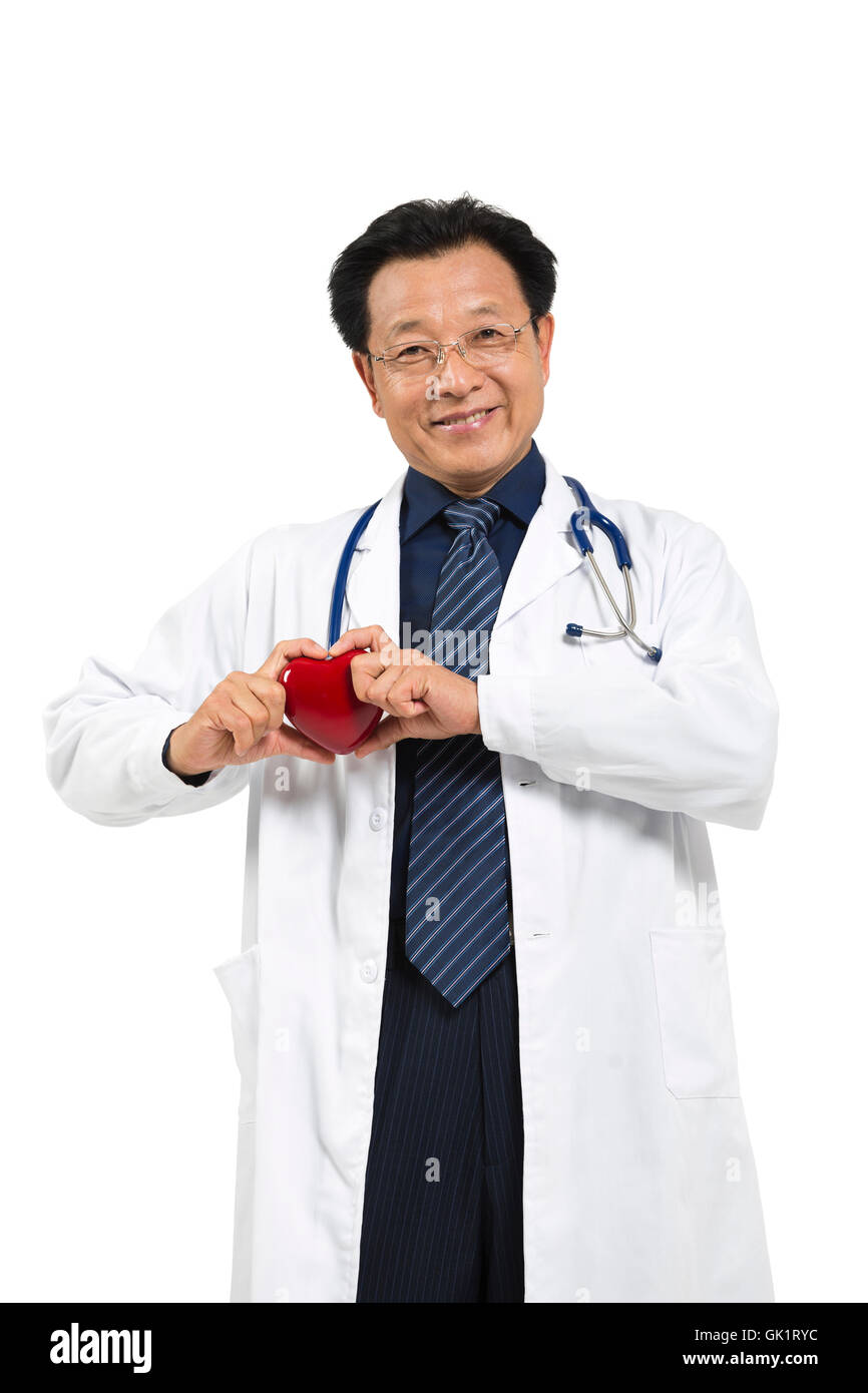 Studio shot Doctor Stock Photo - Alamy