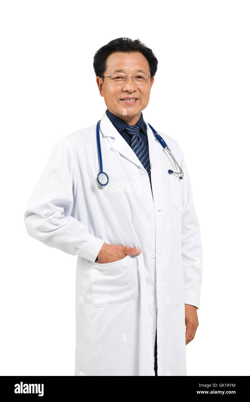 Studio shot Doctor Stock Photo - Alamy