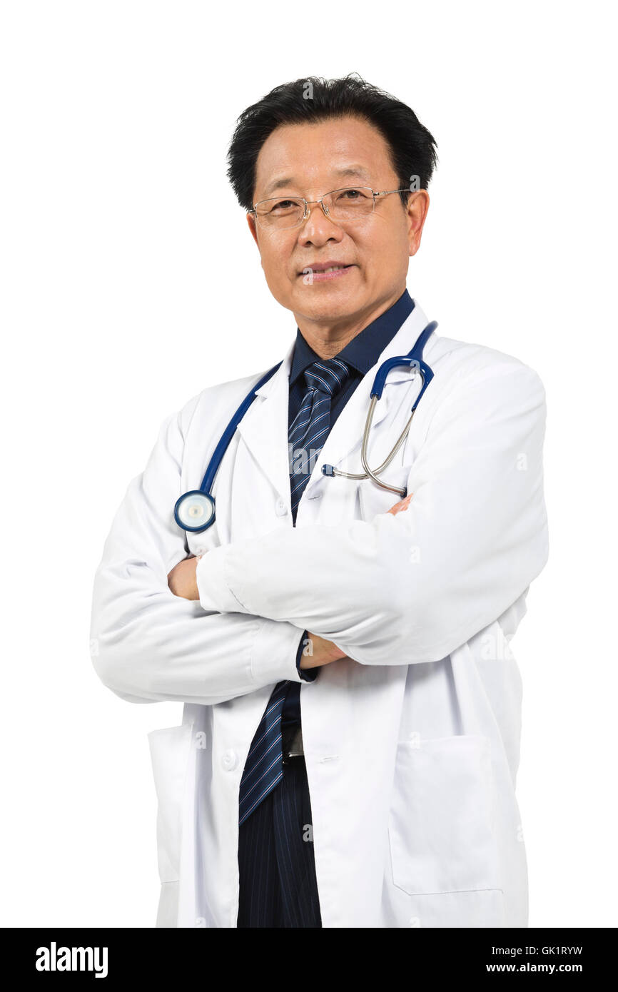 Studio shot Doctor Stock Photo - Alamy