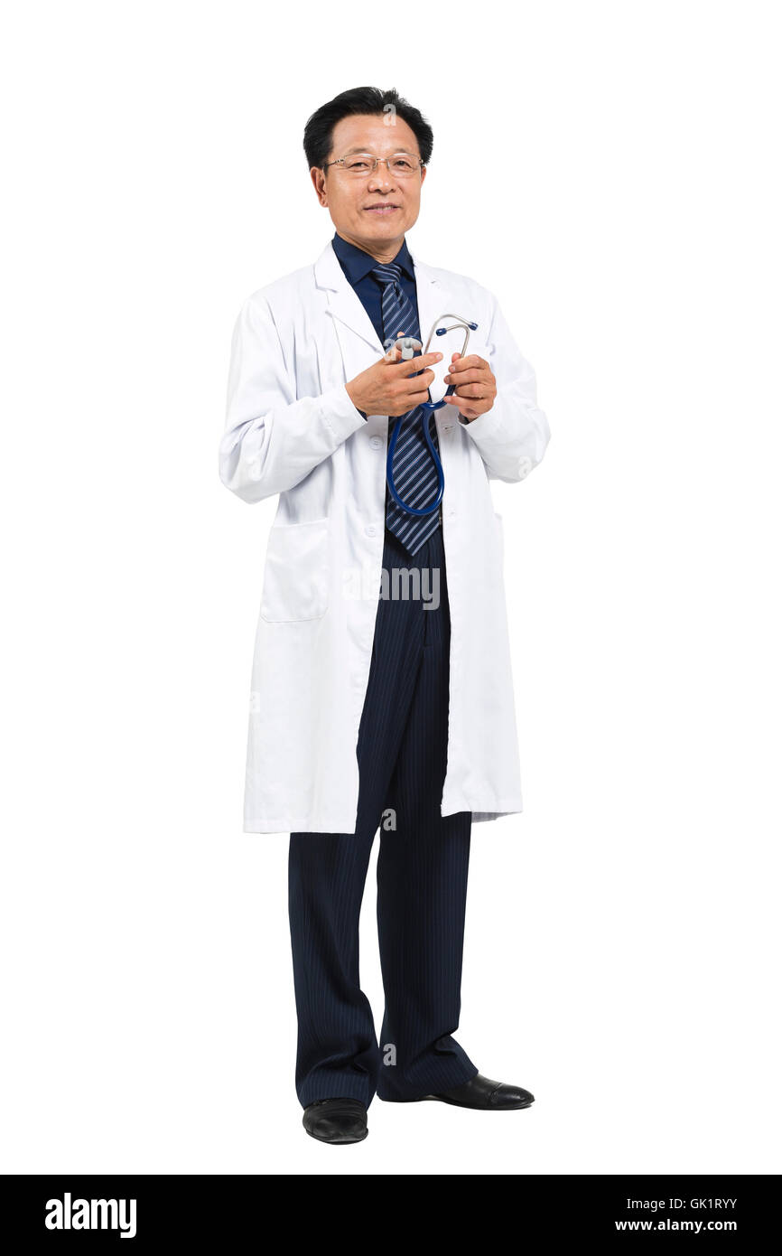 Studio shot Doctor Stock Photo - Alamy