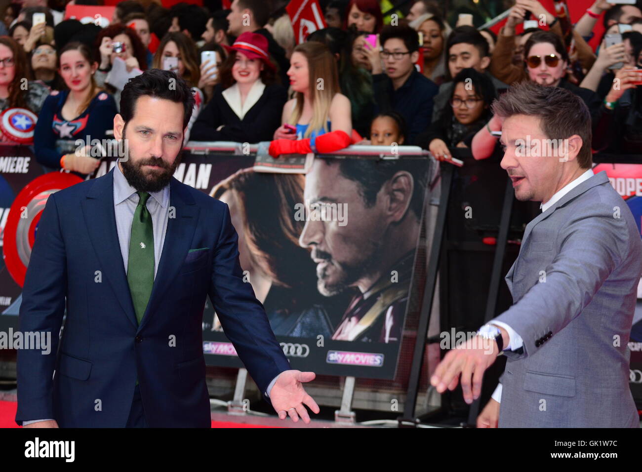 Captain America: Civil War' U.K. Premiere held at Westfield - Arrivals ...
