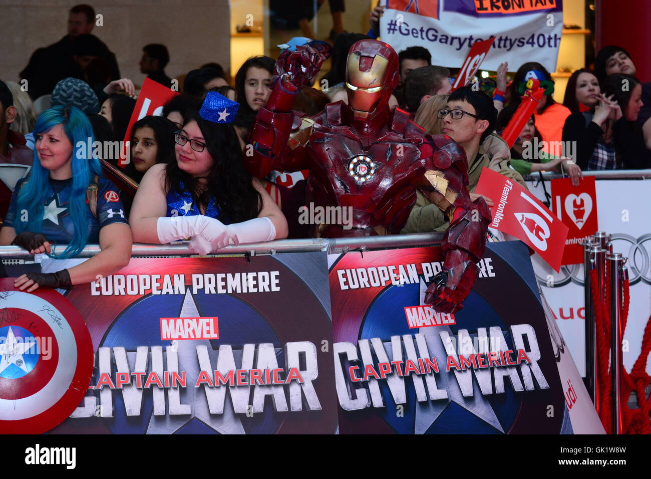 Captain America: Civil War' U.K. Premiere held at Westfield - Arrivals ...