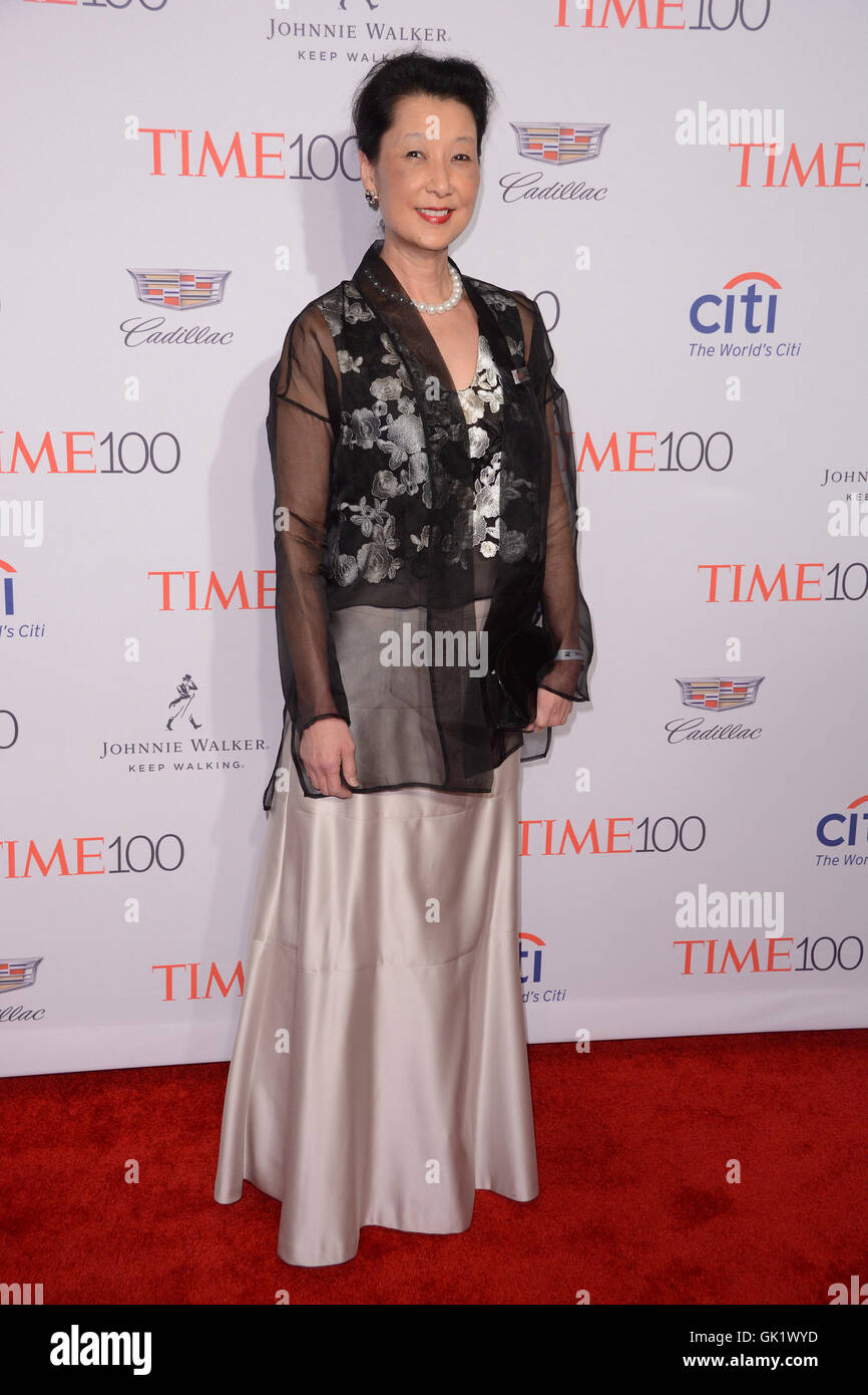 2016 Time 100 Gala - Red Carpet Arrivals Featuring: Shelley Hwang Where ...