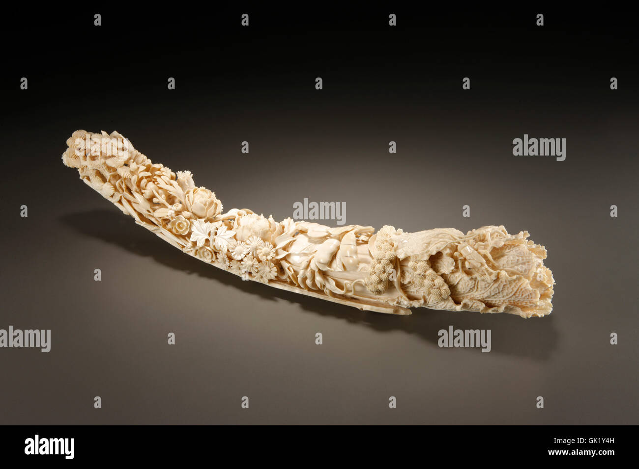 Ivory carving fruit and vegetables ornaments hi-res stock photography ...