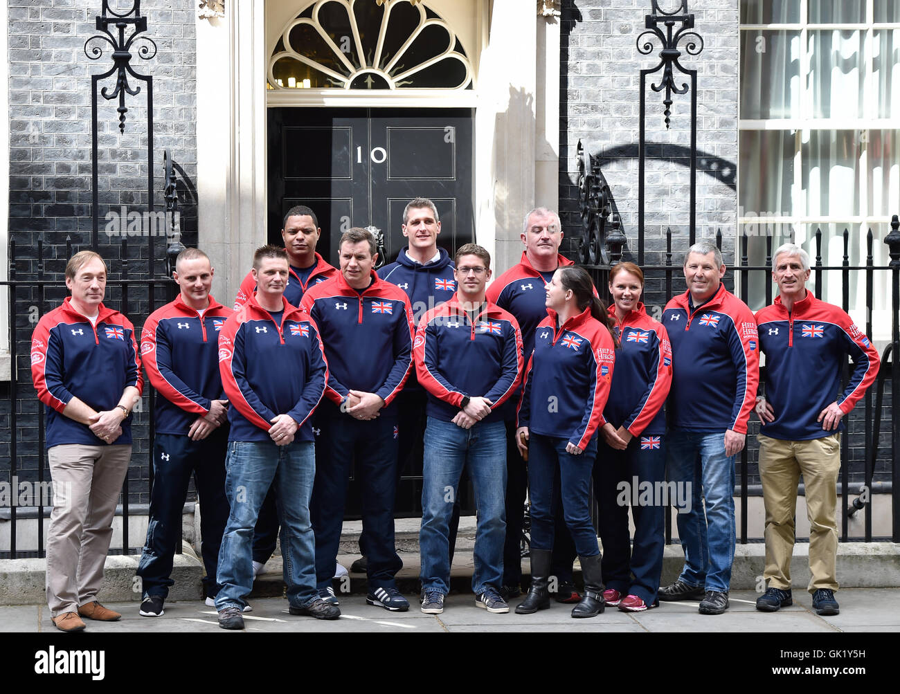 Prime Minister David Cameron meets members of the UK Invictus Games ...