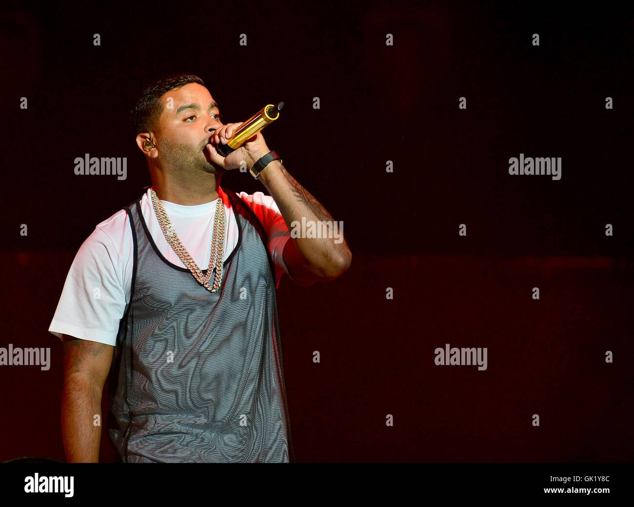 performs during la'Musica Miami Bash 2016 Alex Sensation at American ...