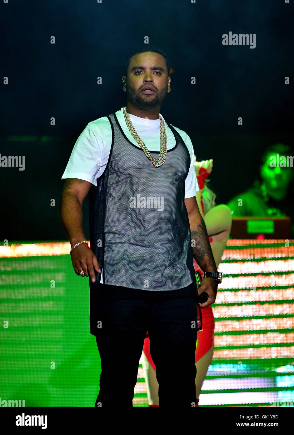 performs during la'Musica Miami Bash 2016 Alex Sensation at American ...