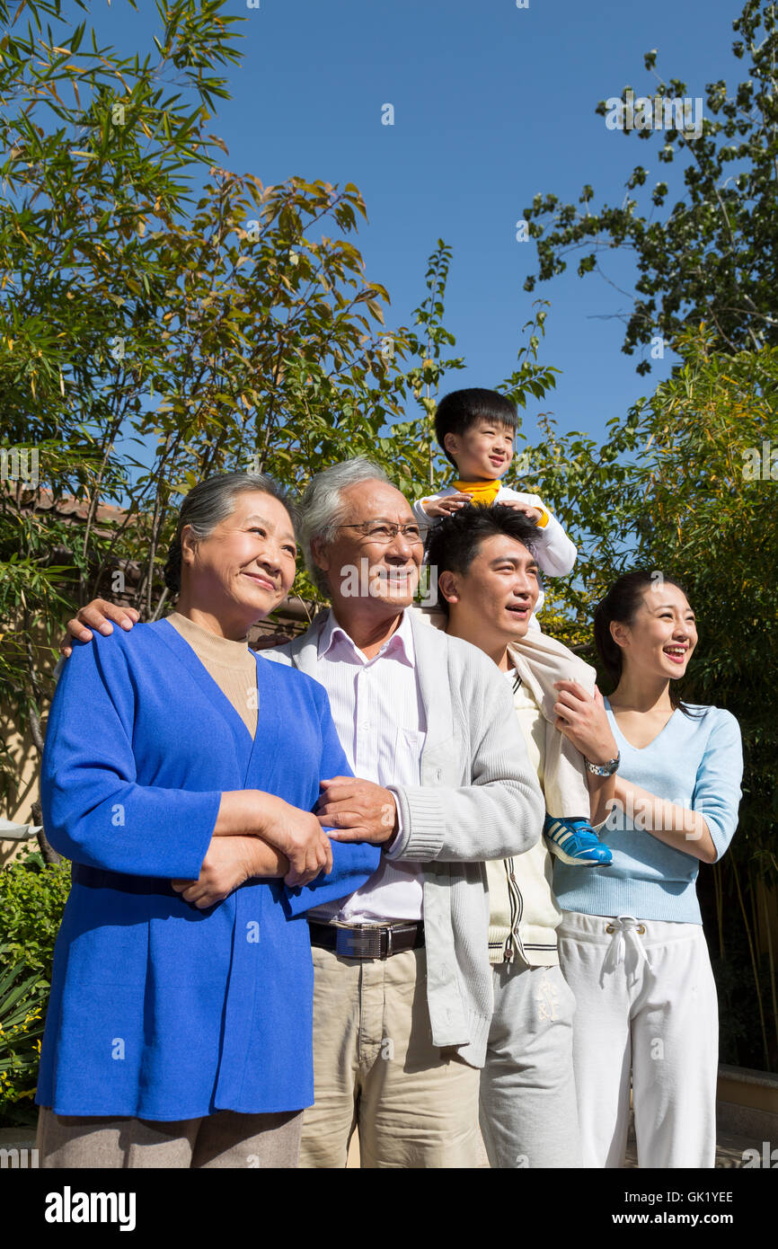 A man in the garden Stock Photo - Alamy