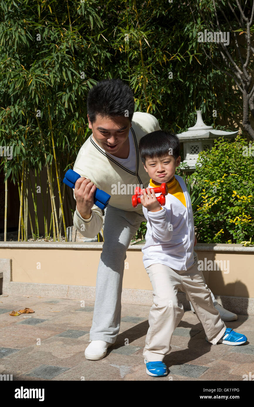 A man in the garden Stock Photo - Alamy