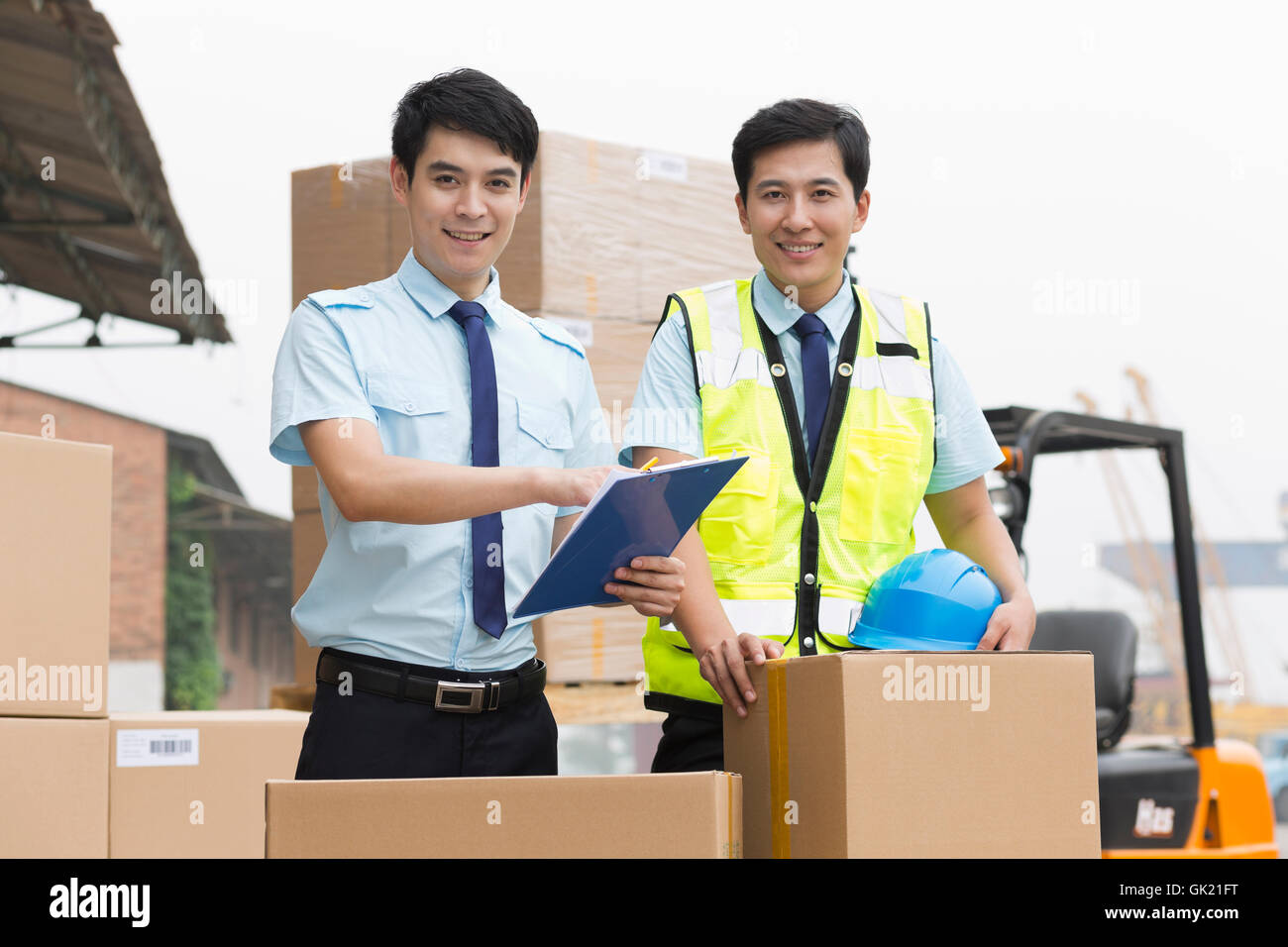 Logistics Warehouse Management Stock Photo - Alamy