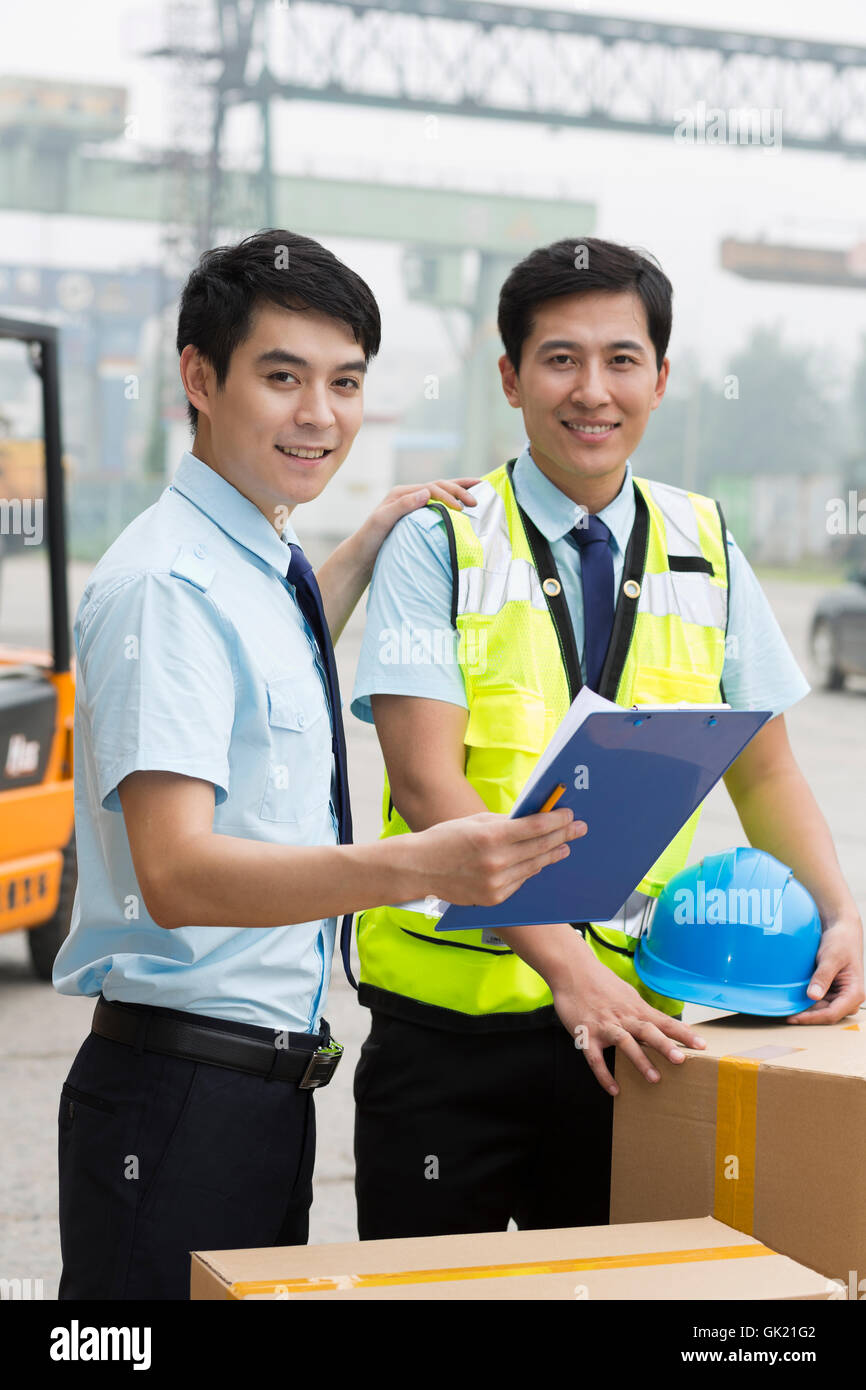 Logistics Warehouse Management Stock Photo - Alamy