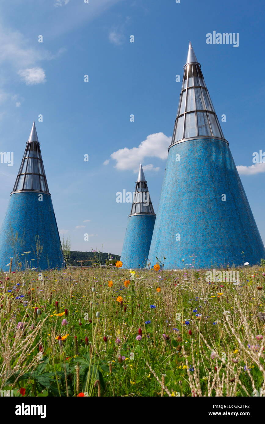 blue sculpture museum Stock Photo - Alamy