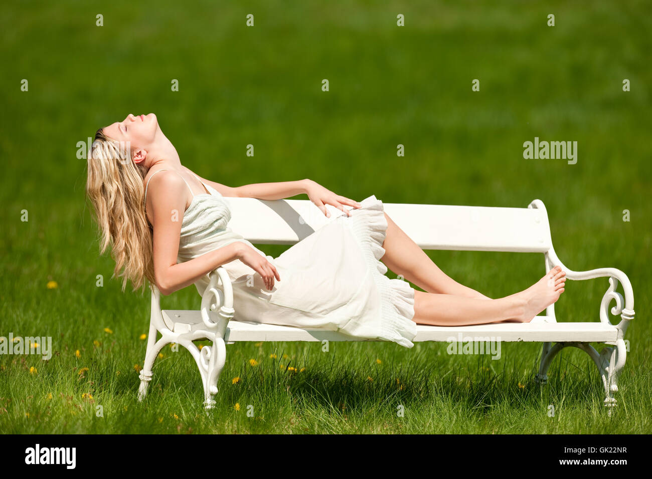 woman spring outdoor Stock Photo - Alamy