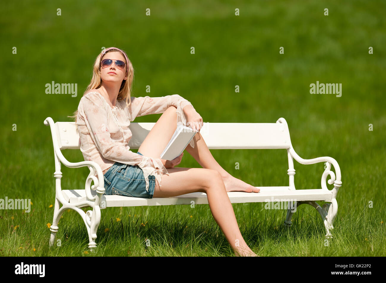 woman spring outdoor Stock Photo - Alamy