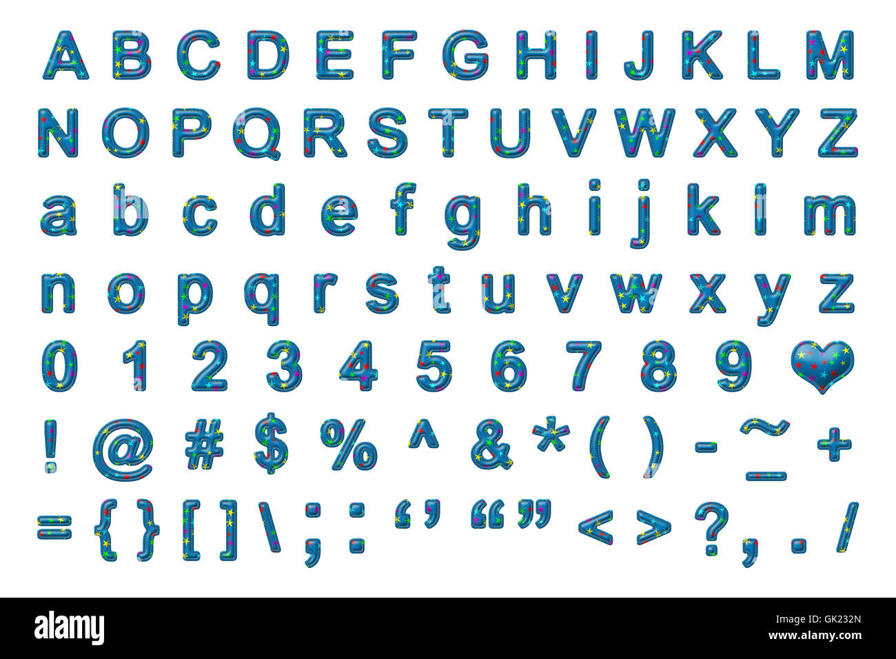 Satin Stitch Letters