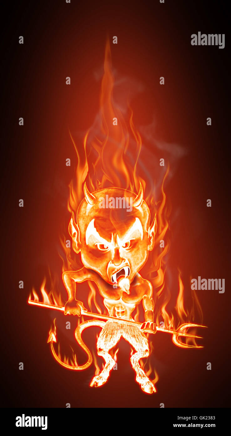 scary fire conflagration Stock Photo - Alamy