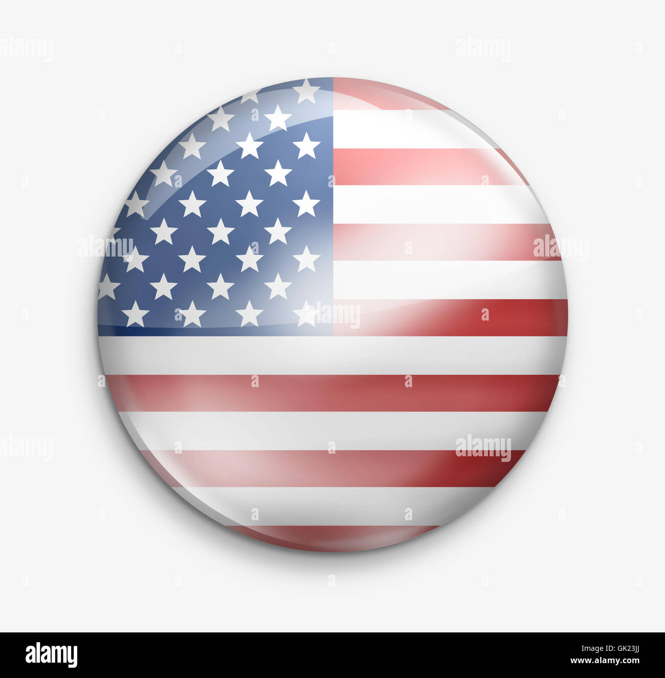 round light glass button icon symbol Stock Photo - Alamy