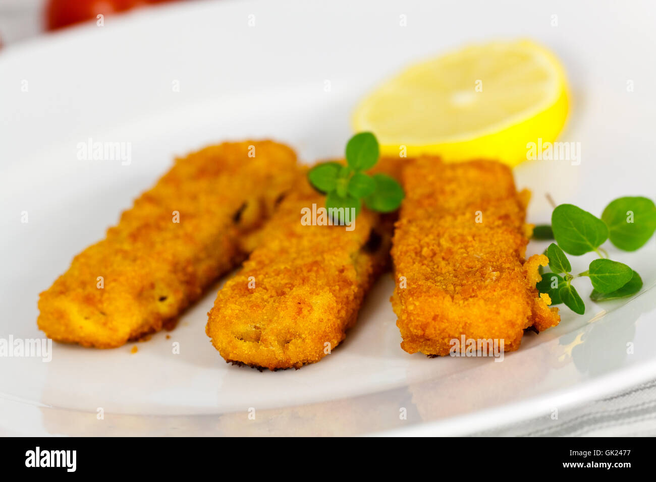Golden brown fish hi-res stock photography and images - Alamy