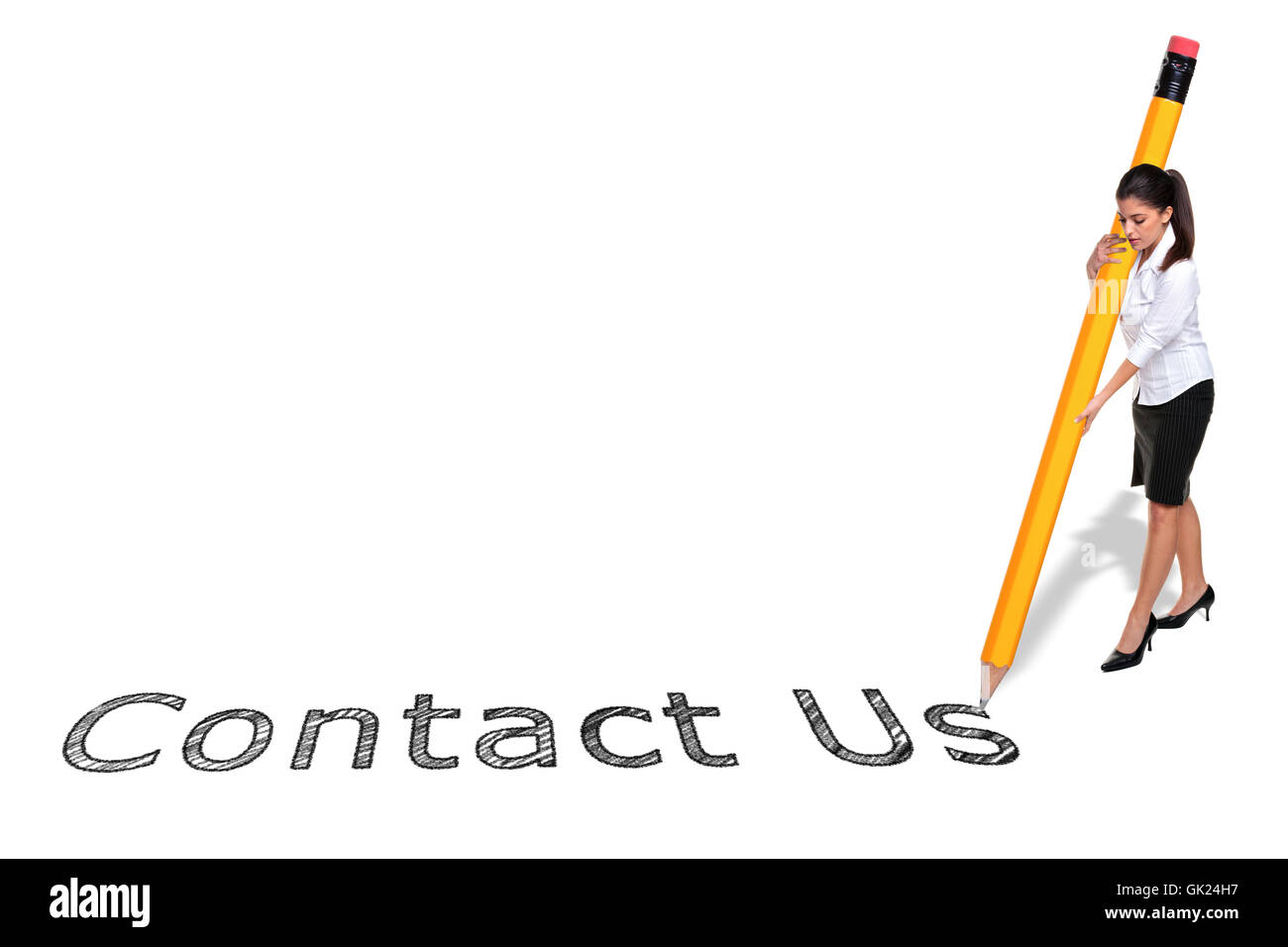 Handwriting text writing creative Cut Out Stock Images & Pictures - Alamy